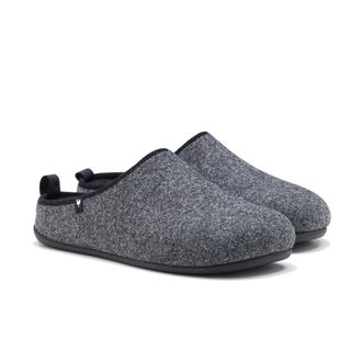 Walk In Pitas | LANNA MAN | Herren Filz Pantoffeln | Hausschuh | Slipper | Bequeme Schlappen | Filzclog | Mules Geschlossene rutschfeste | Winter Clogs Gef&uuml;ttert | 