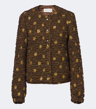 Dries Van Noten Jacke aus Cloqu&eacute;