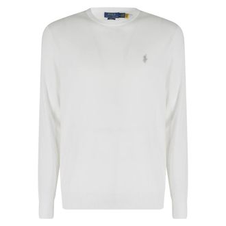 Polo Ralph Lauren Rundhals-Pullover - - Knitwear - Herren - Wei&szlig; - L