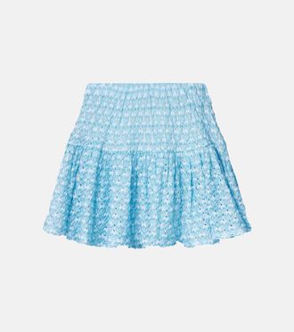 Missoni Mini-jupe en crochet