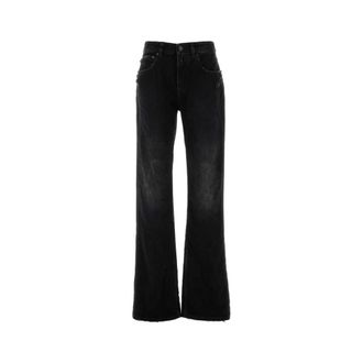 Balenciaga Damen, Jeans, Schwarzk, W25Gr&ouml;&szlig;e