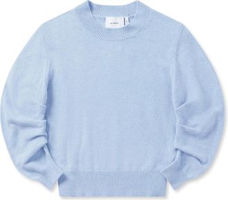 Axel Arigato Femme, Pulls, Bleu, Taille: 36 FR Rina Gathered Sweater