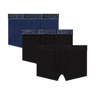 Diesel MIKE-D-Core 3-Pack Trunks - Homme - Sous-v&ecirc;tements - Bleu - Taille: M