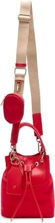 Oltre Femme, Sacs, Rouge, Taille: ONE Size Sac Seau avec Pochette