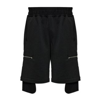 Comme Des Gar&ccedil;ons Shorts mit Taschen - - Shorts - Herren - Schwarzk - L