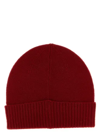 Guest In Residence Ribbed Cashmere Beanie - Red