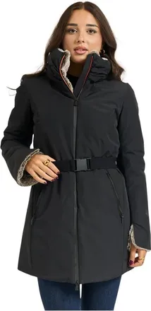 Suns Femme, Vestes, Noir, Taille: 40 FR Suns Manteaux Black