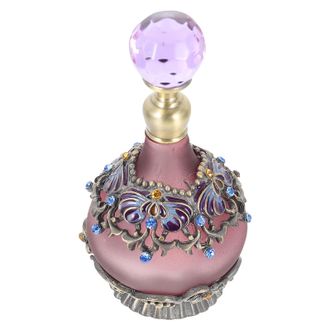 BESPORTBLE Levemolo Vintage Glas Parf&uuml;mflasche Reusable &Auml;therische &Ouml;le Flasche Reiseflasche Kompakt f&uuml;r Toilettenartikel und Parfumaufbewahrung