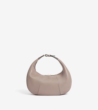Le Tanneur Petit sac hobo Juliette en cuir grain&eacute;