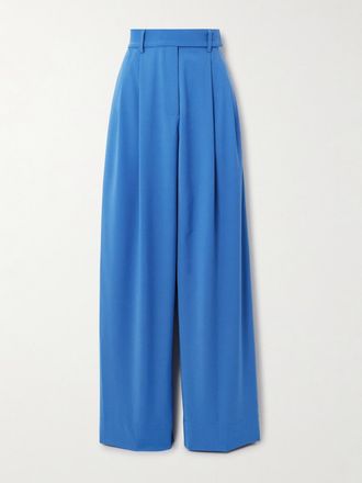 Esse Studios Bundfaltenhose Aus Webstoff - Blau