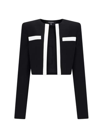 Balmain Spencere Cropped-Pullover
