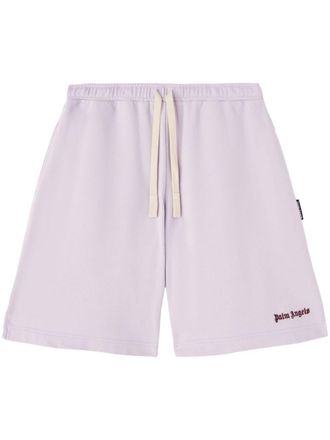 Palm Angels Shorts mit Logo-Print - Rosa