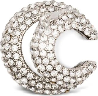 Patrizia Pepe bijou doreille serti de cristaux - Argent