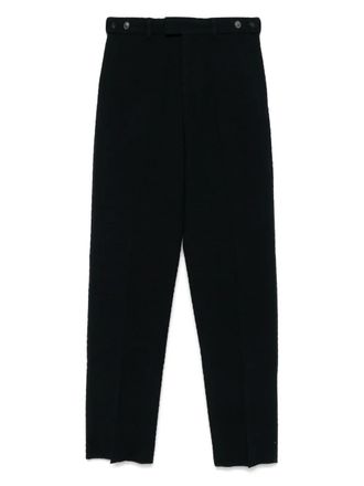 Emporio Armani Strukturierte Hose - Blau