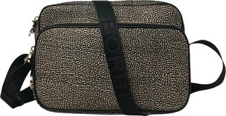 Borbonese Femme, Sacs, Brun, Taille: ONE Size Camera Case Medium