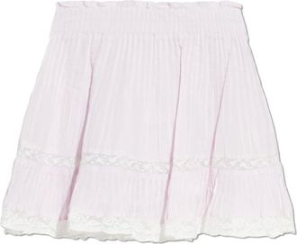 LoveShackFancy Loveshackfancy, Femme, Jupes, Rose, Taille: 40 FR Gloriana Skirt