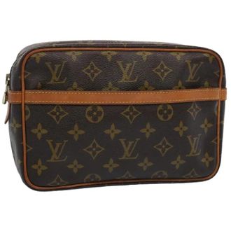 Louis Vuitton Pre-owned Canvas clutches - - Pre-owned - Damen - Braun - ONE SIZE