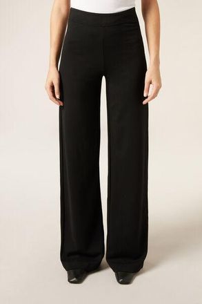 Calzedonia Palazzohose Aus Punto Milano Schwarz
