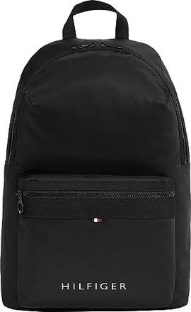 Tommy Hilfiger Homme Sac à Dos Skyline Bagage Cabine, Multicolore (Black), Taille Unique
