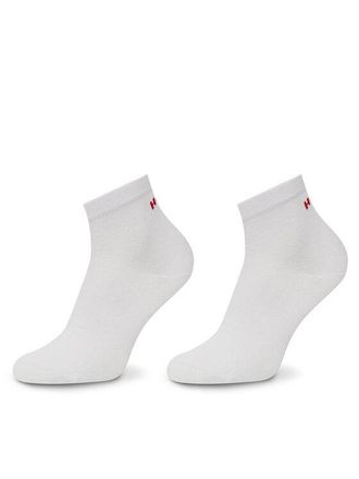 HUGO BOSS Lange Socken 50516396 Wei&szlig;