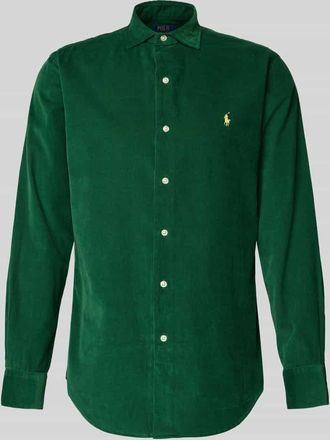 Polo Ralph Lauren Regular Fit Freizeithemd mit Logo-Stitching Modell CORDUROY