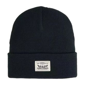 Levi's Embarcadero Beanie - - Accessories - unisex - Schwarzk - ONE SIZE
