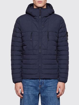 Stone Island Doudoune en nylon matelass&eacute; avec capuche et rembourrage en duvet