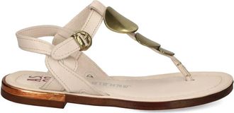 A.S.98 Sandalen mit T-Riemen - Nude