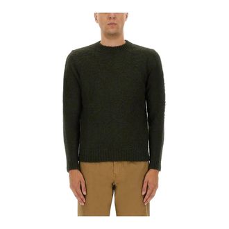 Aspesi Textured Rundhals-Pullover - - Knitwear - Herren - Gr&uuml;n - M