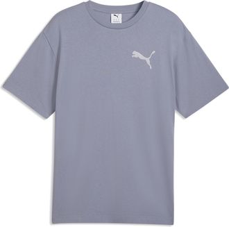 Puma Essentials Elevated Cat Logo Relaxed T-Shirt Herren, Accessoires, Grau, XXL