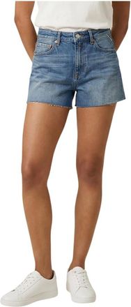 Replay Femme, Shorts, Bleu, Taille: W29 Straight Shorts