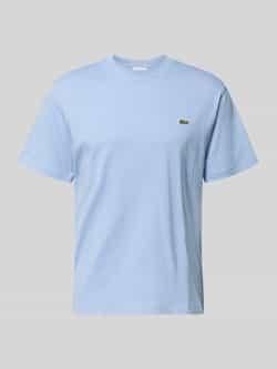 Lacoste Regular Fit T-Shirt aus reiner Baumwolle