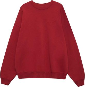 Anine Bing Miles Sweatshirt Washed Red A0811159red13