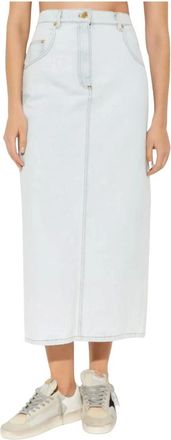 Nina Ricci Femme, Jupes, Bleu, Taille: 40 FR Jupe en jean