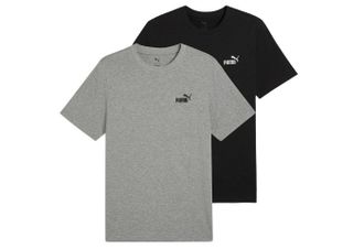 Puma T-Shirt Herren T-Shirt 2er Pack Baumwolle (Packung, 2er Pack)