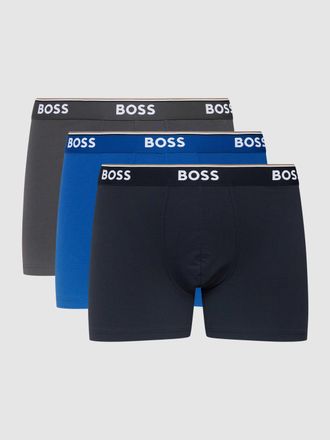 HUGO BOSS Trunks mit Logo-Bund im 3er-Pack Modell Power