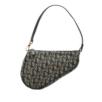 Dior Mini Saddle Pre-owned - Femme - Pre-owned - Bleu - Taille: ONE Size