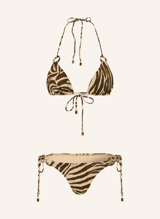 Zimmermann Triangel-Bikini Wanderlust braun