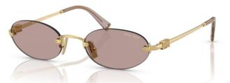 Miu Miu Eyewear MUA54S Sunglasses - Rose gold