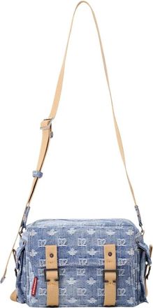Dsquared2 Homme, Sacs, Bleu, Taille: ONE Size Sac Messenger en Denim