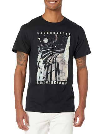 Fea Herren Soundgarden Superunknown Glow in The Dark T-Shirt, Schwarz, Mittel