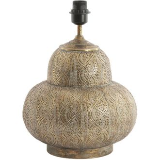 Light & Living Light & Living - lampe de table - Ryota - marron - m&eacute;tal - &Oslash; 31cm