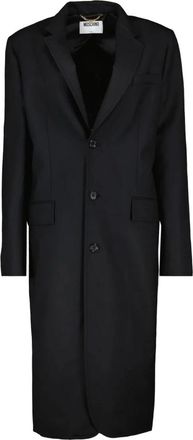 Moschino Damen, Mäntel, Schwarzk, XSGröße