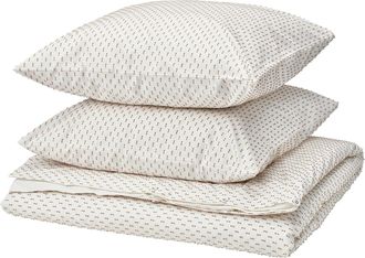 IKEA BANDKNIPPE Bettwäsche-Set, 3-teilig