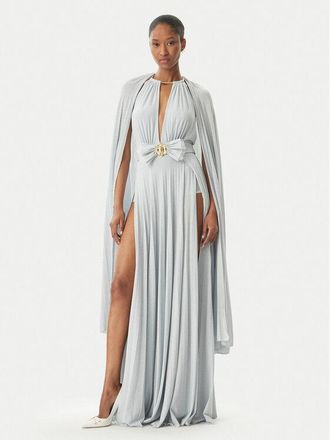 Elisabetta Franchi Abendkleid AB-R13-51E2-V860 Silberfarben Regular Fit