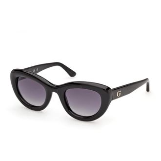 Guess Lunettes de soleil oeil de chat - unisex - Accessoires - Noir - Taille: 50 MM