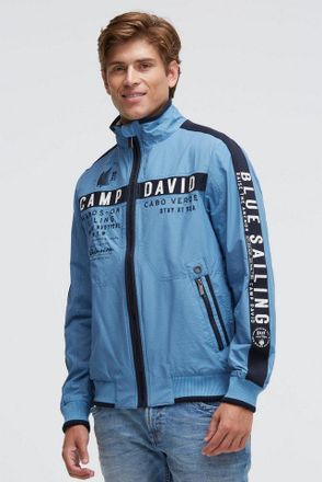 Camp David Outdoorjacke mit Stehkragen & Rei&szlig;verschlusstaschen