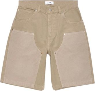 Edwin Homme, Shorts, Beige, Taille: W34 Double Knee Worker Short