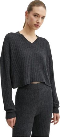 Twinset Damen, Strickwaren, Grau, LGr&ouml;&szlig;e
