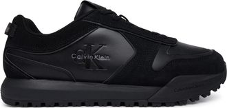 Calvin Klein Sneakers Calvin Klein Toothy Runner Irregular Lines YM0YM01461 Schwarz